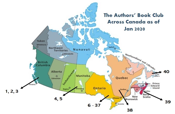 Authors Across Canada | The Authors Book Club